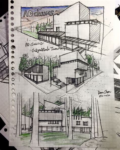 Deans Sketch Architecture Presentation How To Draw Hands Architecture
