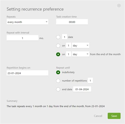 How To Create A Recurring Task Planfix