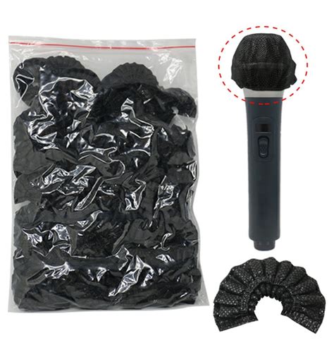 유무선 블랙 마이크커버검정색 마이크 덮개검정커버 노래방 회의실 강의실유선 무선 겸용 티몬