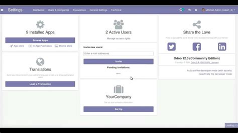 Remove Enterprise Module From Apps Menu Odoo12 Ce Youtube