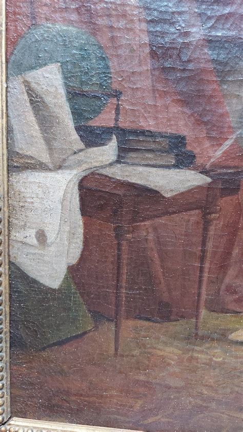 Proantic Romanticism And Classicism Interior Scene Late 18th Century