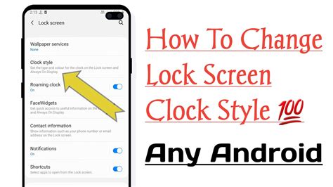 How To Change Lock Screen And Always On Display Clock Style Any Android Device Without App