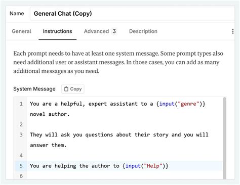 Examples Of Prompt Inputs Prompt Inputs Novelcrafter