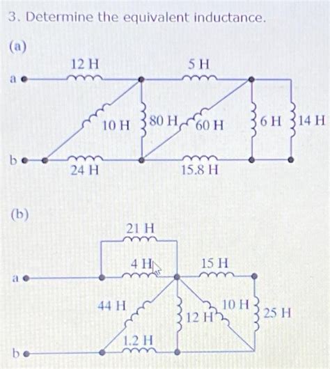 Solved Determine The Equivalent Inductance Chegg