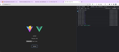 Vite Build Mode Progresscallback Not Trigger When Storageput