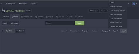 Some Problems Of Dropdown Menus · Issue 23625 · Go Giteagitea · Github