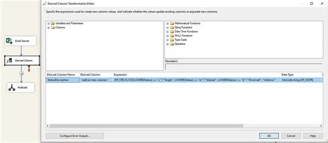 Derived Column Transformation In SSIS