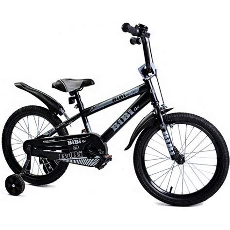 Детский велосипед Bibi Go 18" (2021) черный - YellowBike