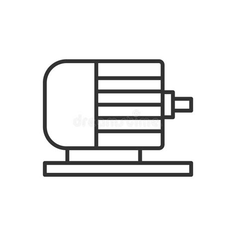 Generator Power Motor Icon Stock Illustration Illustration Of Vector 364006039