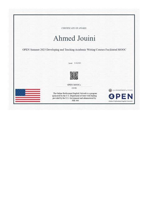 Ahmed Jouini On Linkedin Academicwriting Moocs Professionaldevelopment Englishteacher