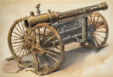 Puckle Gun 1718 The First Machine Gun Idea