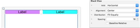 Swift Uistackview Positioning Elements From Center Programmatically