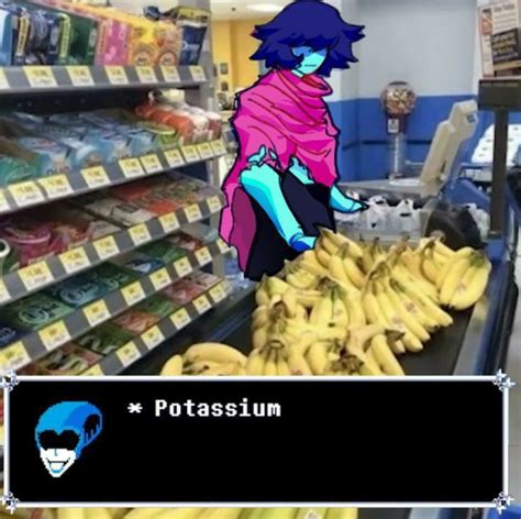 Potassium Just Potassium Undertale Undertale Memes Undertale Funny