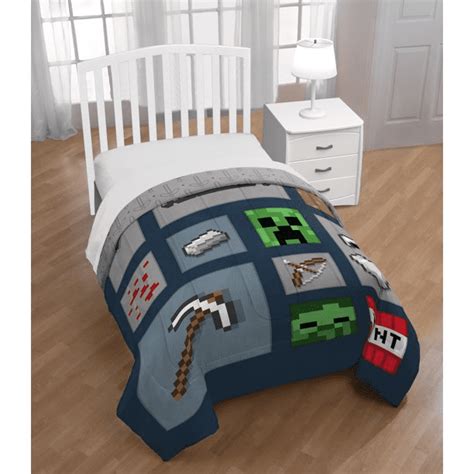Minecraft Twin Bed Set