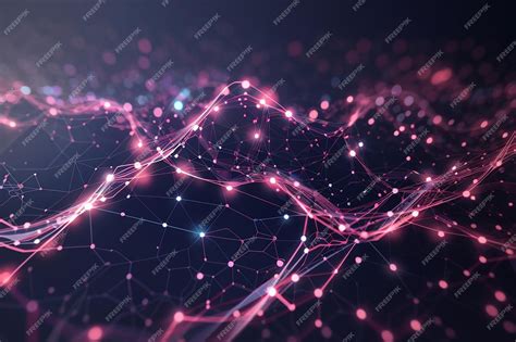 Premium Ai Image Abstract Plexus Background With Connected Lines And