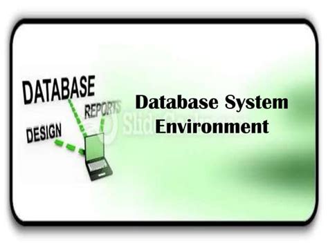 Database System Environment Ppt Pptx