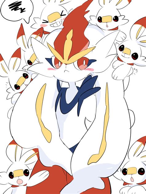 Zen Koko Cinderace Gigantamax Cinderace Scorbunny Nintendo