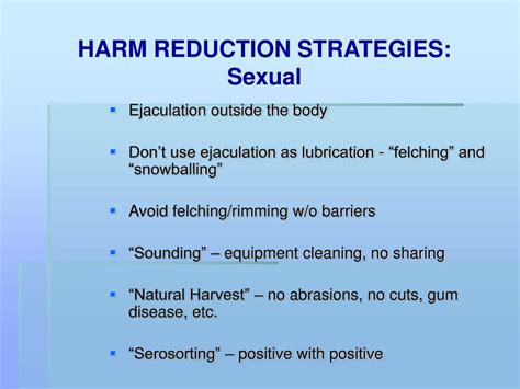 PPT Methamphetamine Use Harm Reduction Strategies PowerPoint Presentation ID 4267220