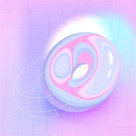 Premium Vector Template With Yk Aesthetics Elements Minimalist Blurred Abstract Background For