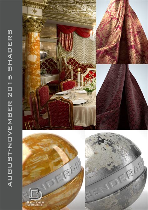 3drnb Vrayforc4d Shaders Collection Update August November 2015 3d Tutorial And Beyond