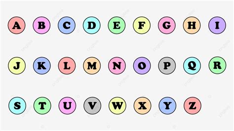 대문자 알파벳 문자 텍스트 벡터 알파벳 대문자 어린이 Png 일러스트 및 벡터 에 대한 무료 다운로드 Pngtree