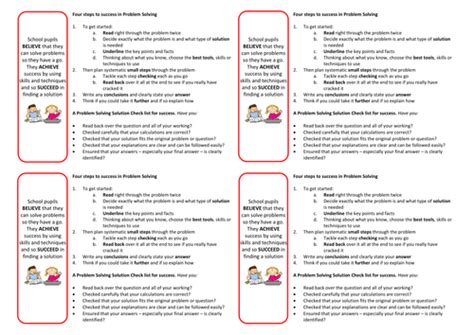 Massive Resource Bundle For Mathematics Problem Solving Lessons
