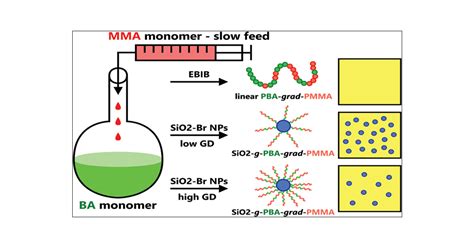 Synthesis Of Gradient Copolymer Grafted Particle Brushes By Atrp Macromolecules