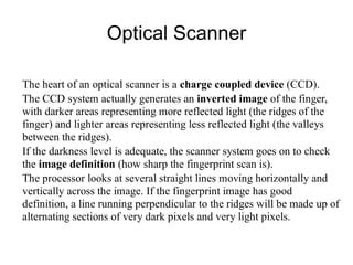 How Fingerprint Scanner Work PDF