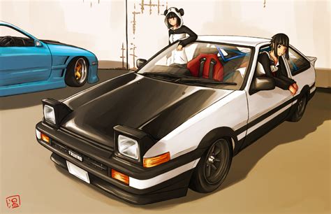 Initial D Ae86 Anime