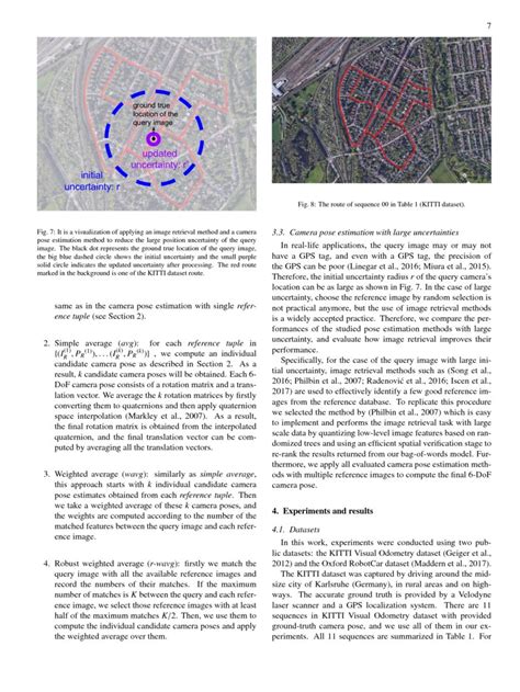 Performance Analysis And Robustification Of Single Query 6 Dof Camera Pose Estimation Deepai