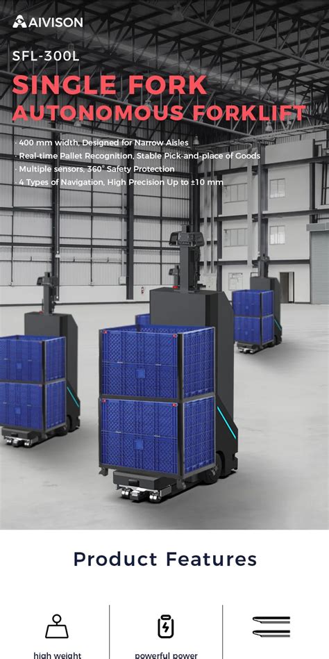 Unmanned Forklift Agv Forklift Agv Robot Price Autonomous Charging Warehouse Forklift Buy