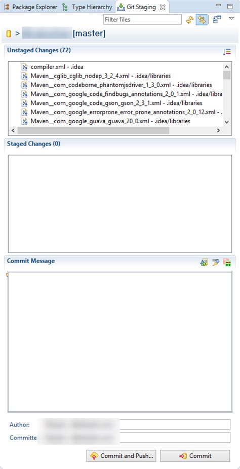 Git Staging Ui In Intellij Like In Eclipse Stack Overflow