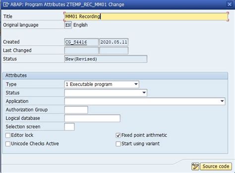 BDC Batch Data Communication SAP ABAP