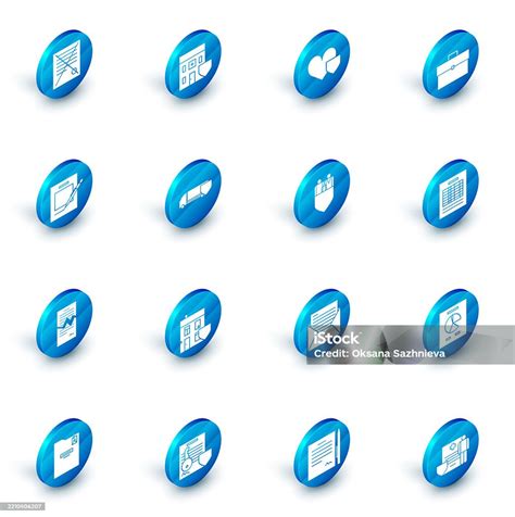 방패 심장 서류 가방 빈 공책과 펜 찢어진 계약서 배달화물 트럭 보고서 파일 문서 및 가족 보험 아이콘으로 의료 병원 건물을 설정합니다 벡터 3차원 형태에 대한 스톡 벡터