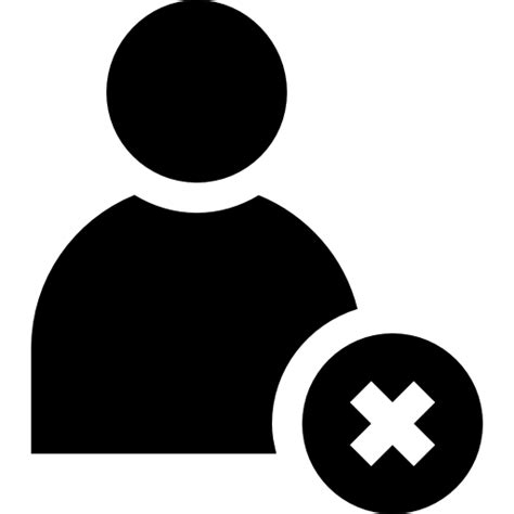 Cancel Basic Straight Filled Icon