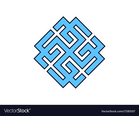 Svarozhich is a symbol of the slavic god vedic Vector Image