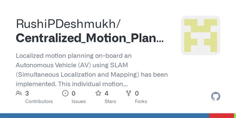 Centralized Motion Planner Project Motionplanning Proposal Pdf At Main Rushipdeshmukh