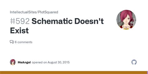 Schematic Doesnt Exist · Issue 592 · Intellectualsitesplotsquared