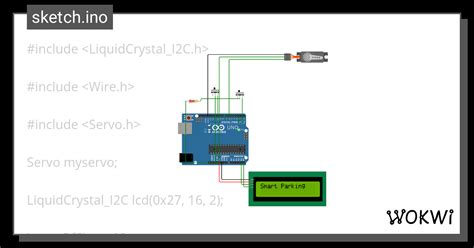 Car Parking Wokwi Esp32 Stm32 Arduino Simulator