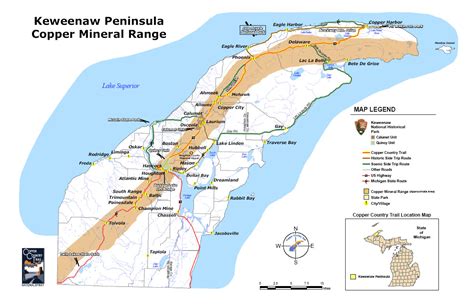 Maps Copper Country Trail