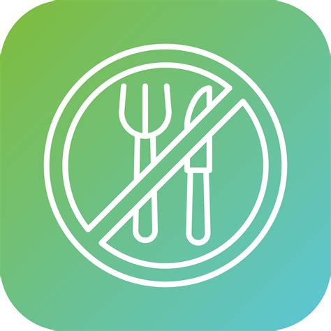 Fasting Vector Icon Style 22292387 Vector Art At Vecteezy