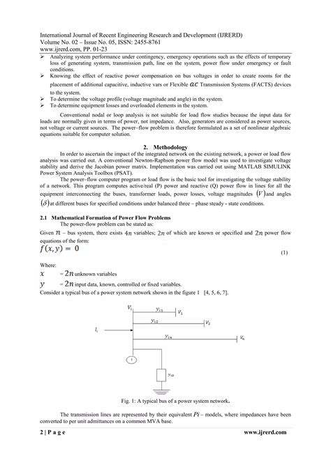 Comparative Power Flow Analysis Of And Buses For Kv Power Grid Networks In Nigeria