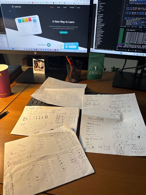 Does Your Desk Look Like This When Youre Deep Into Solving Leetcode
