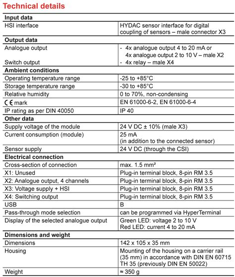 Conditionsensor Interface Csi B 1 Leader Hydraulics