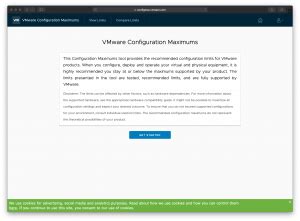 Check VMware Configuration Maximums Online TechCrumble