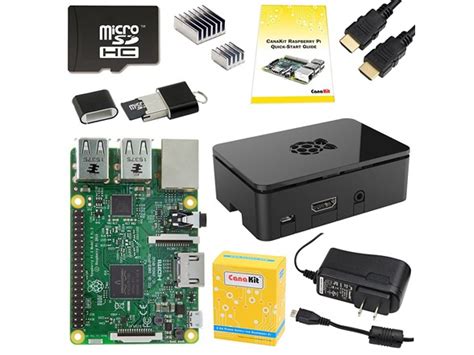 canakit raspberry pi 3 complete starter
