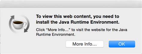 Yosemite Issue You Need To Install The Java Runtime Environment