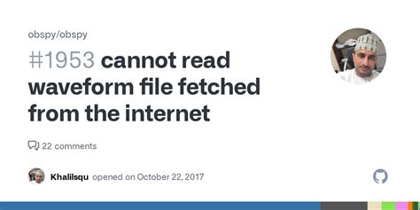 Cannot Read Waveform File Fetched From The Internet · Issue 1953