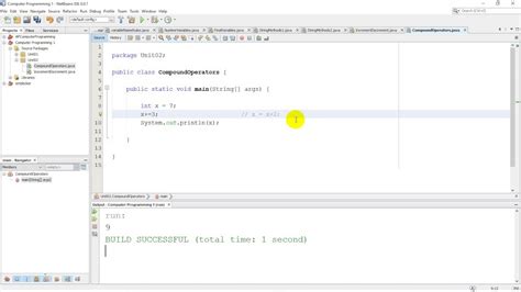 Compound Operators Youtube