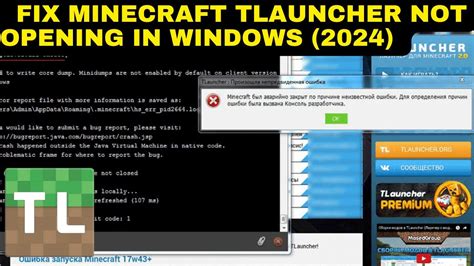 Minecraft Tlauncher Not Opening Nydxrf